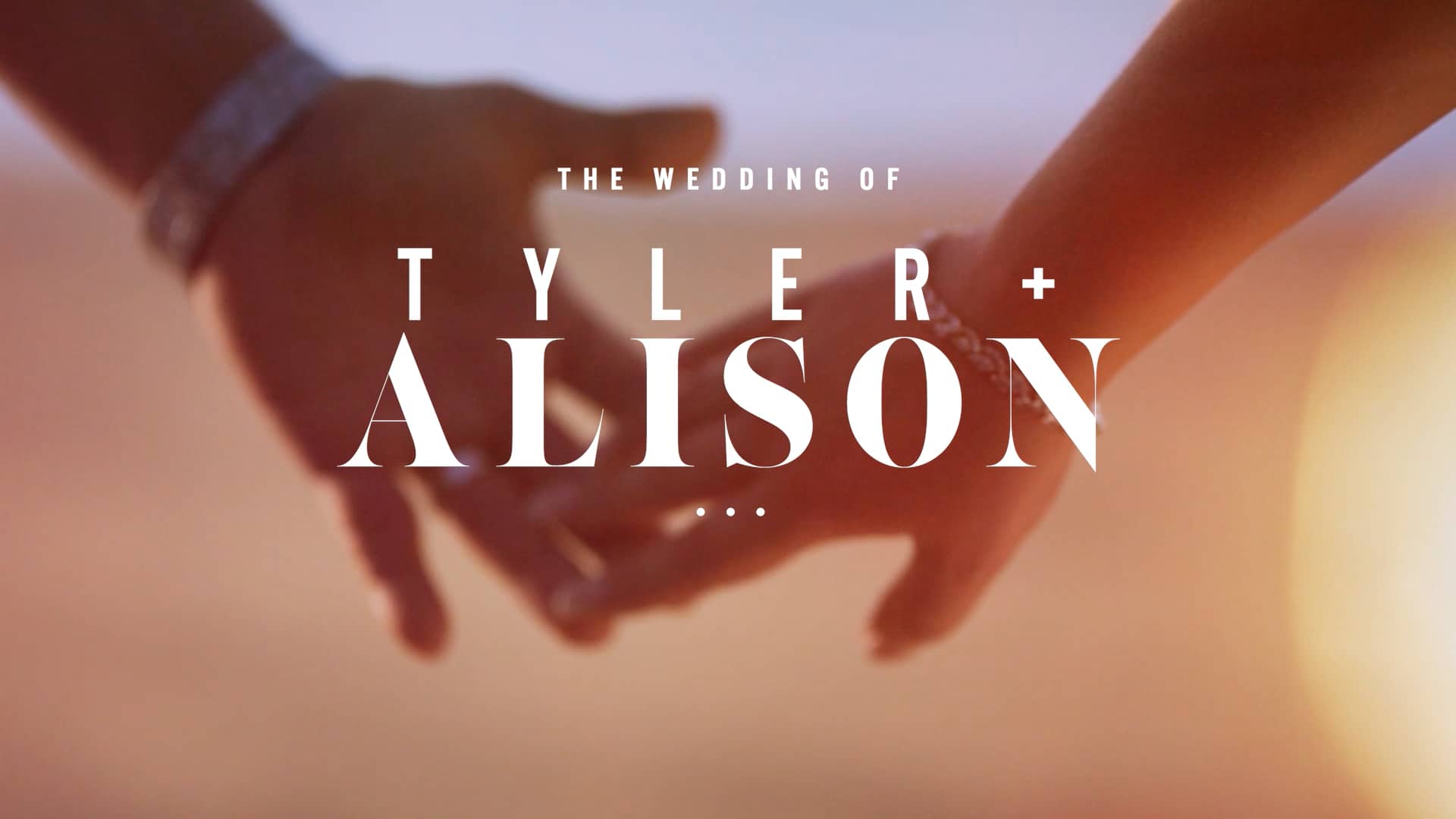 Alison & Tyler Highlights.mp4 on Vimeo