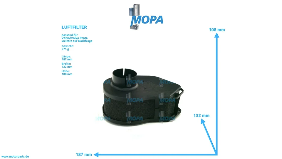 21379288 - MOPA LUFTFILTER passend für VolvoVolvo Penta Motoren on Vimeo