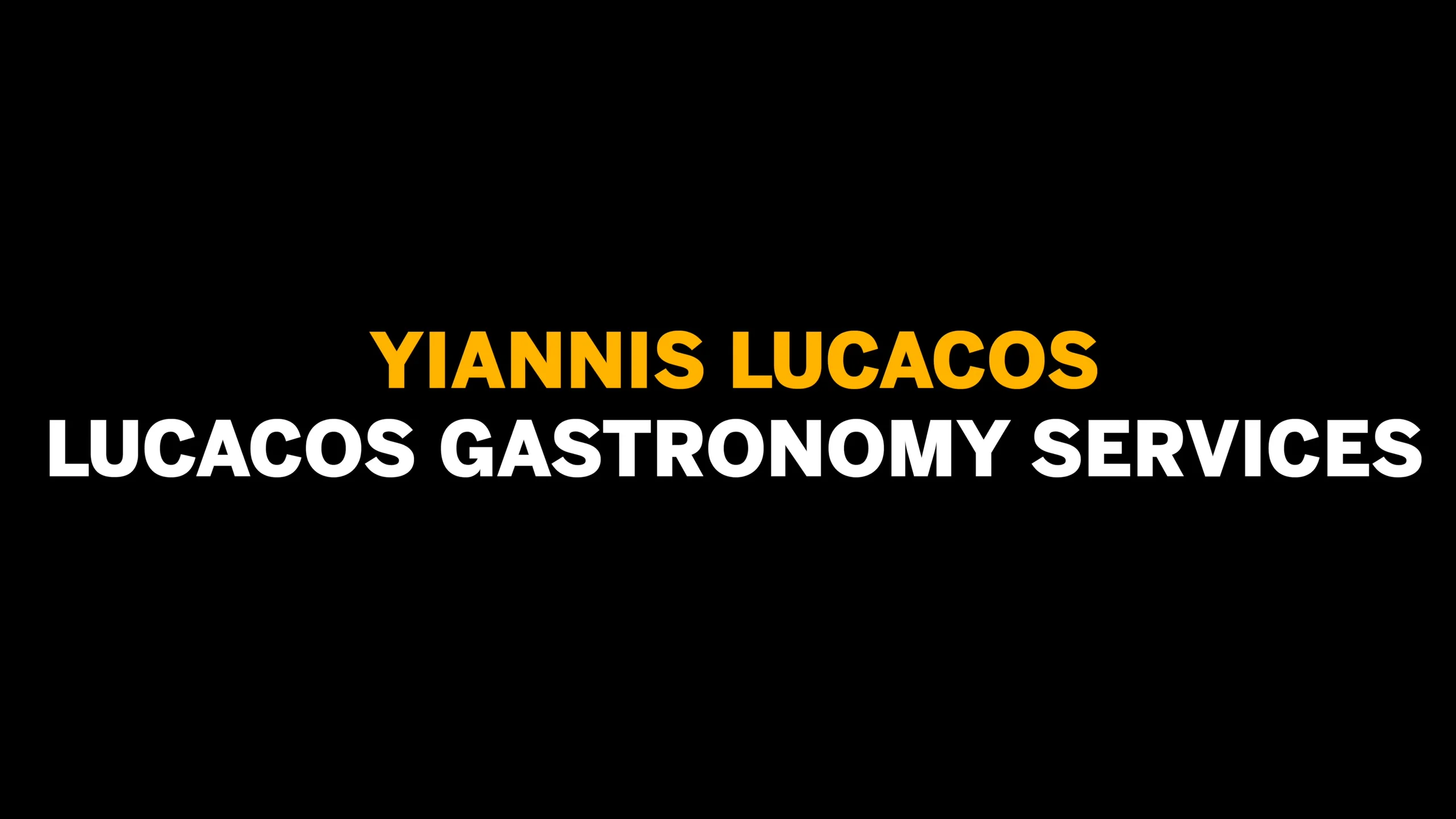 Yiannis Lucacos Short Version on Vimeo