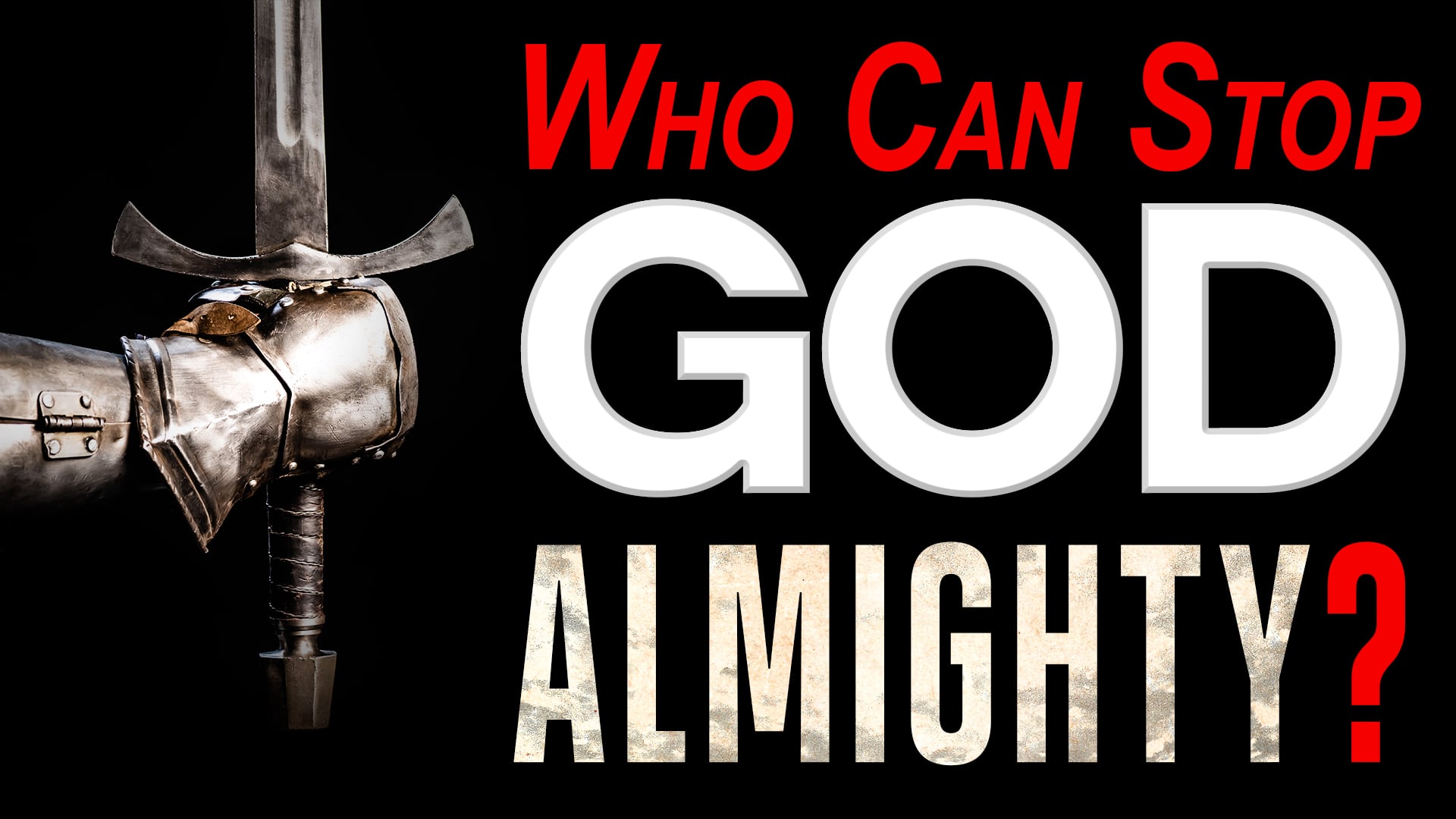 Who Can Stop God Almighty? | Pastor Shane Idleman on Vimeo