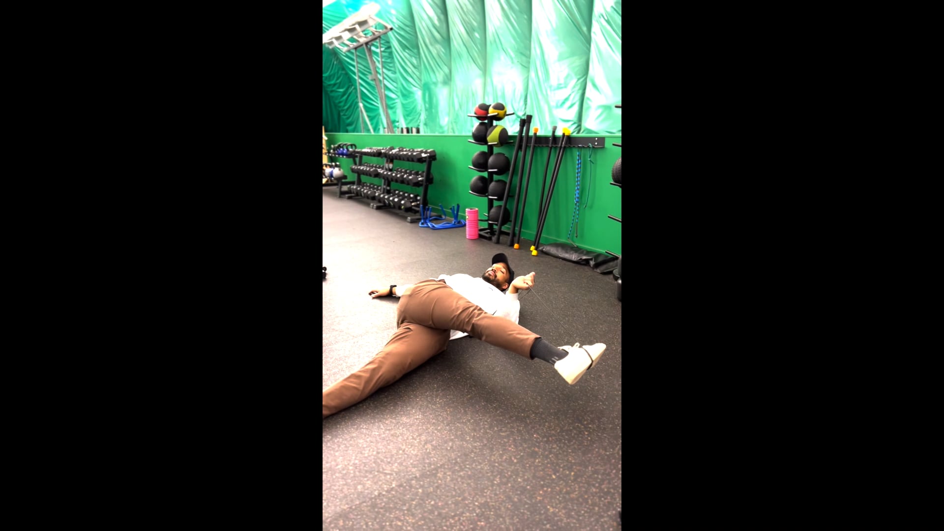 Supine Leg Across Body Stretch.m4v on Vimeo