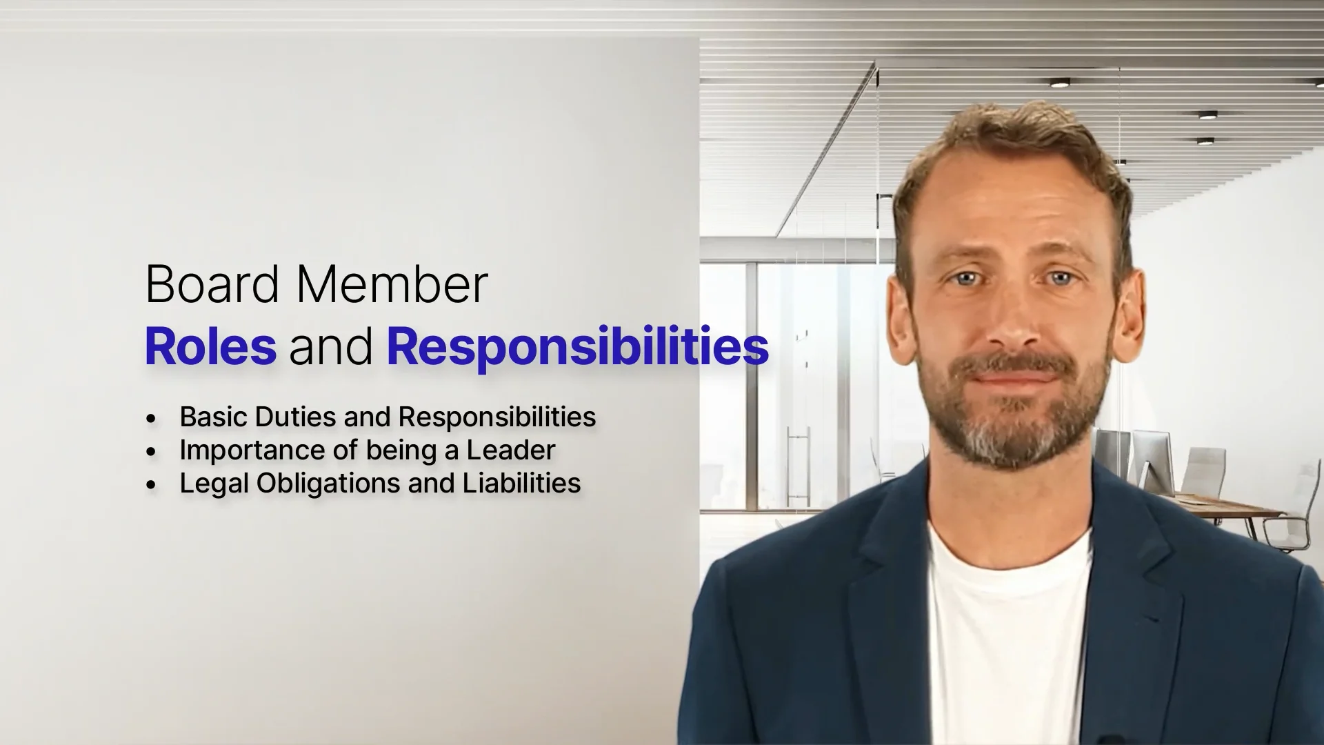 Video 1 - Introduction to HOA Board Member Roles and Responsibilities ...