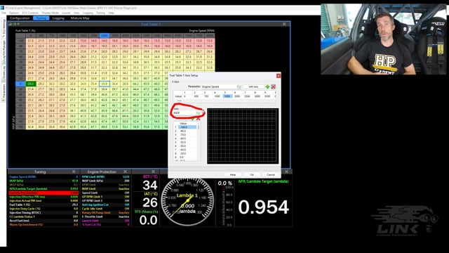 Practical Standalone Tuning: Step 3: Base Table Configuration