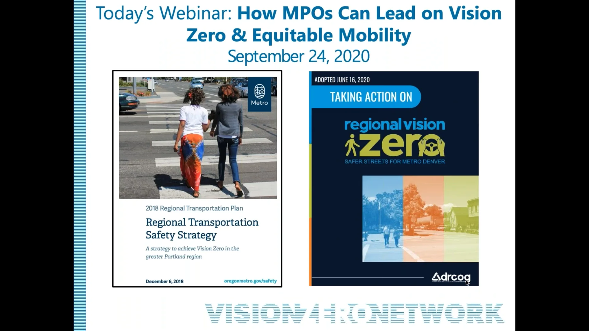 How MPOs Can Lead on Vision Zero & Equitable Mobility on Vimeo