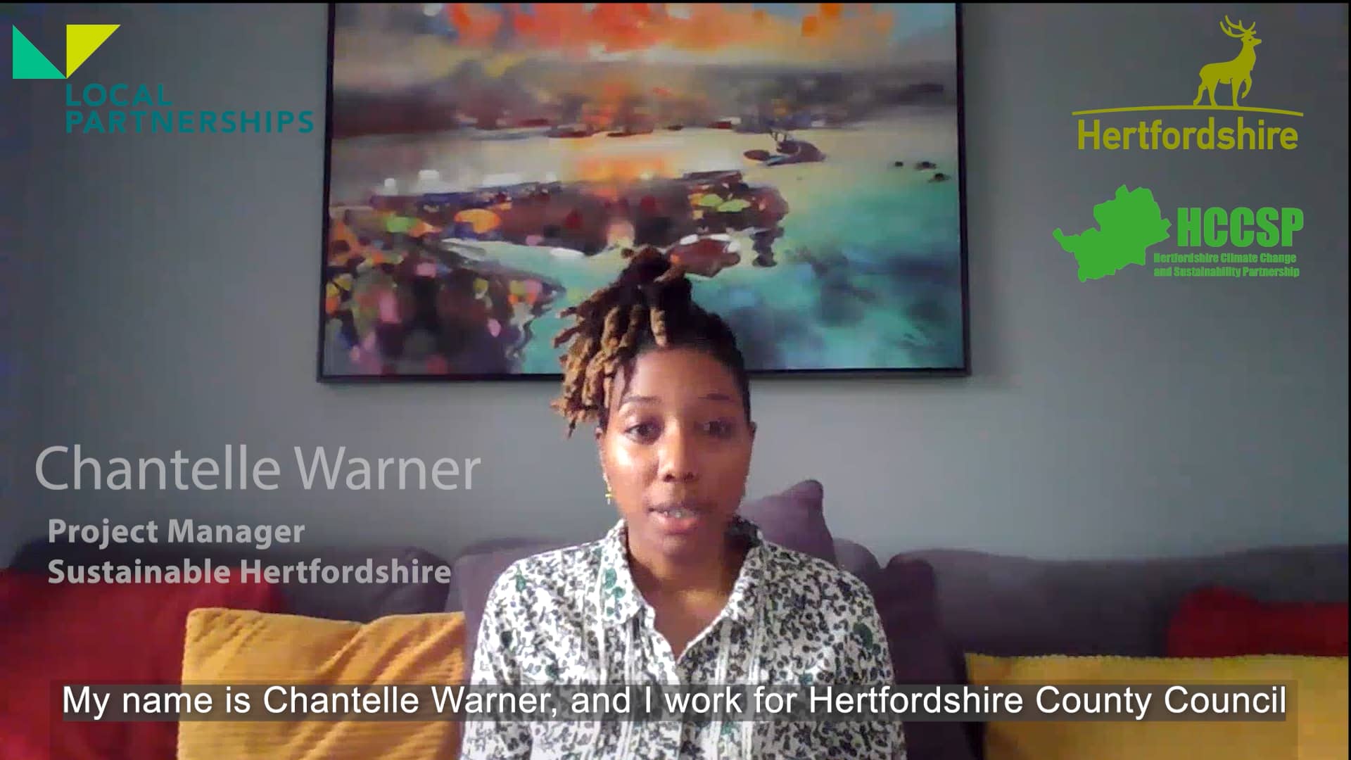 Chantelle Warner from Hertfordshire Climate Change and Sustainability ...