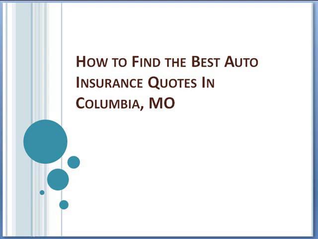 Columbia Car Insurance, Columbia Auto Insurance, Missouri on Vimeo