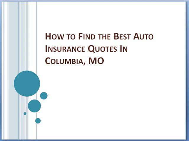 Columbia Car Insurance, Columbia Auto Insurance, Missouri on Vimeo