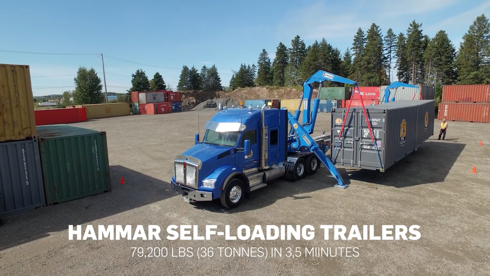 Discover Hammar Self-loading trailers on Vimeo