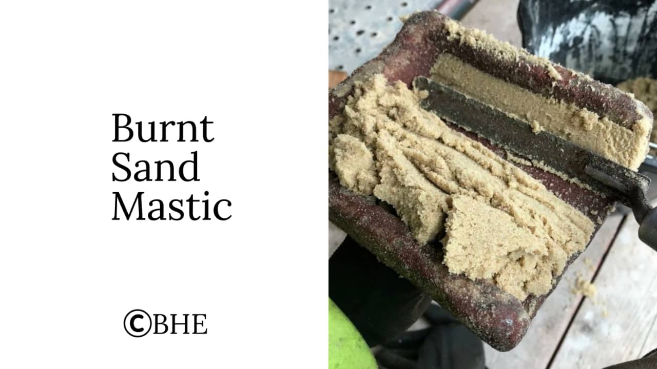 Architectural Details - Applying Burnt Sand Mastic on Vimeo