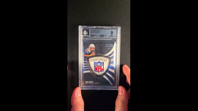 2009 Topps Unique NFL Tom Brady GAME WORN NFL SHIELD PATCH 1/1 #NFLC ...