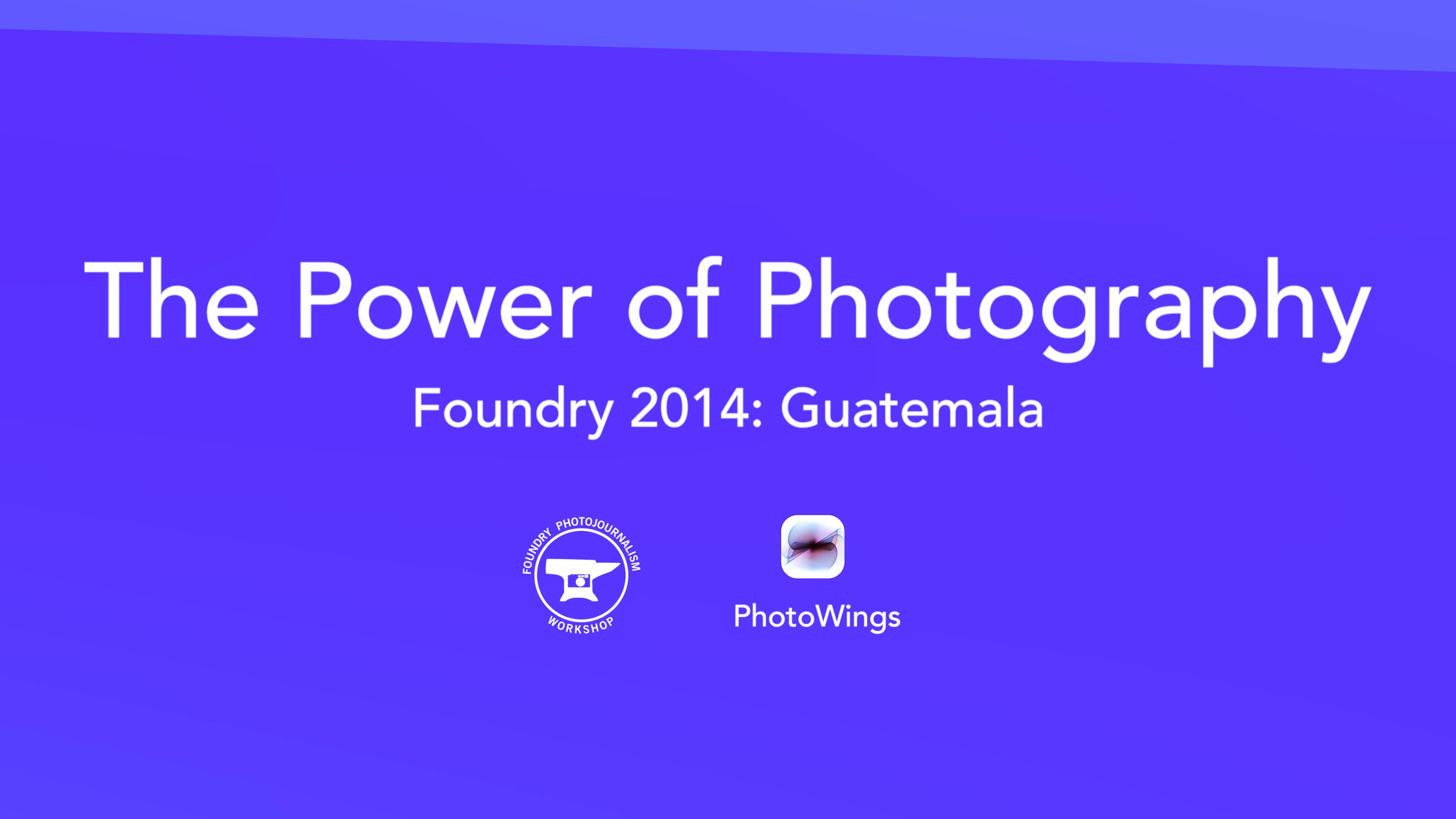 Sharing the power of photography around the world - Foundry ...