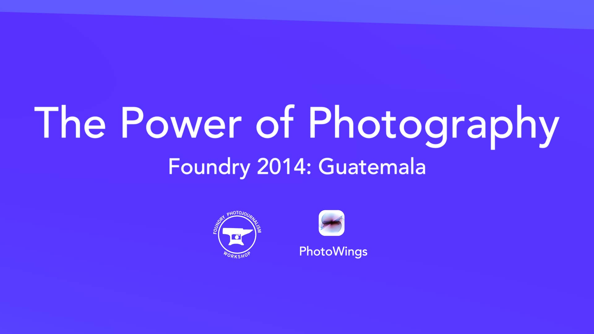 Sharing the power of photography around the world - Foundry ...