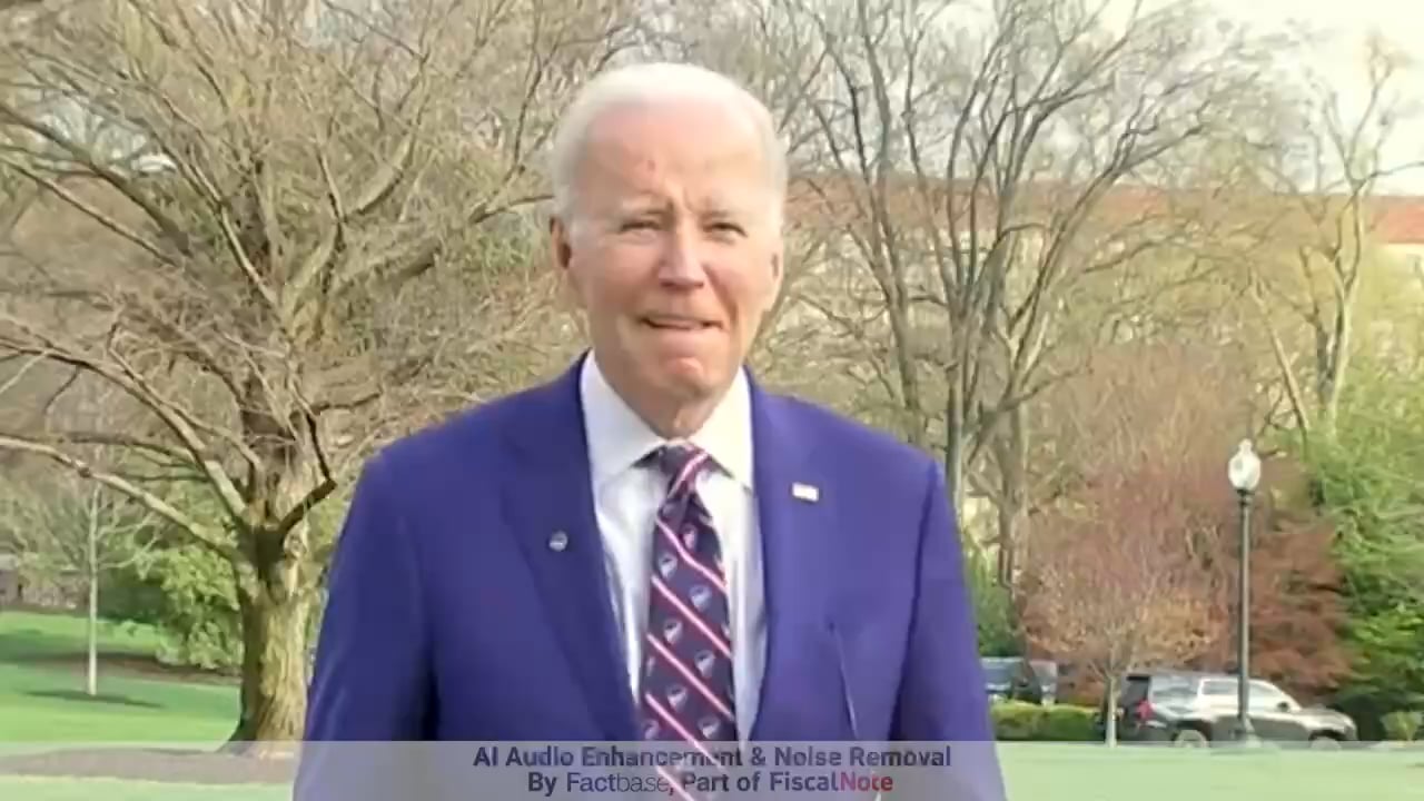 Press Gaggle: Joe Biden Speaks to Reporters After Marine One Arrival ...
