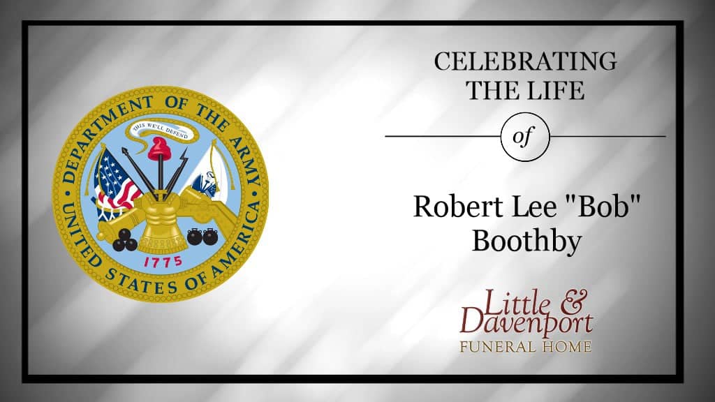 Robert Lee "Bob" Boothby Memorial Service on Vimeo