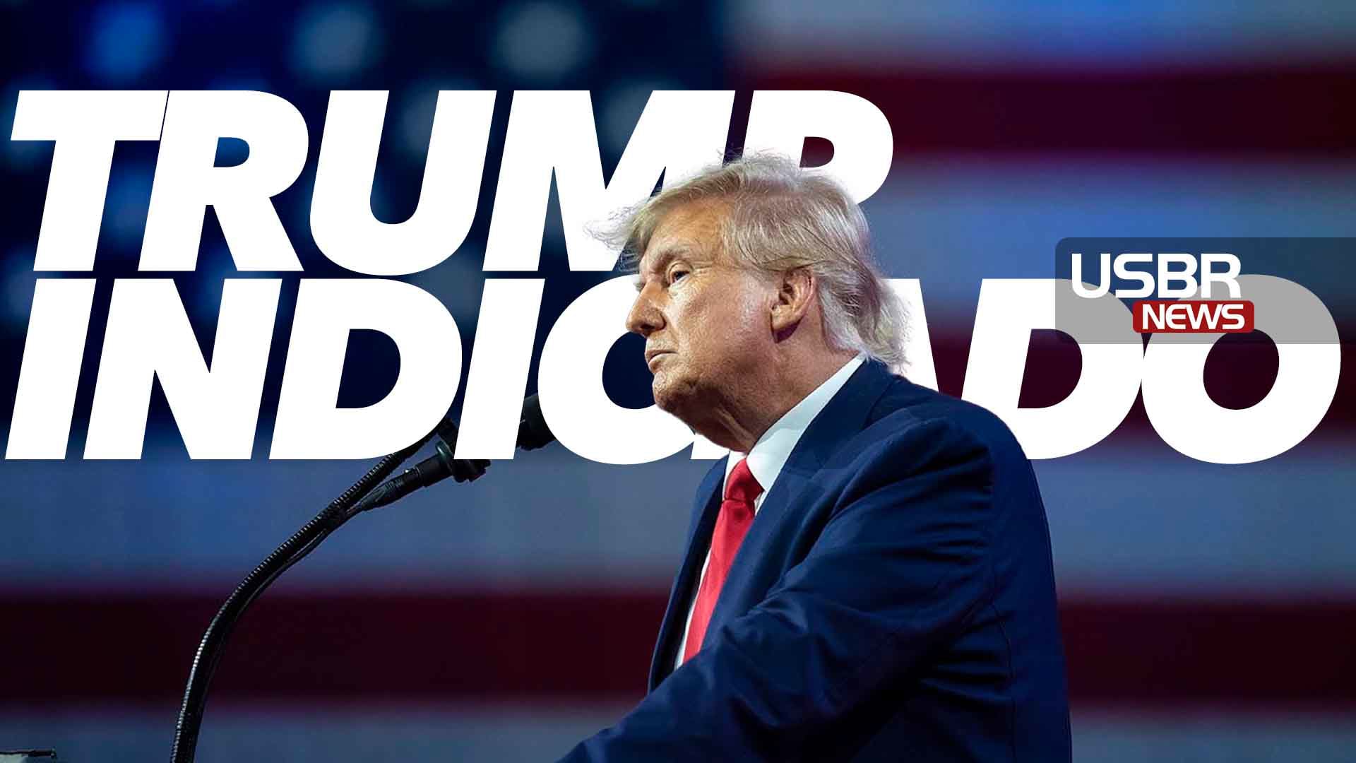 USBR NEWS - (30/03/23) - Trump é indiciado e entra pra história ...