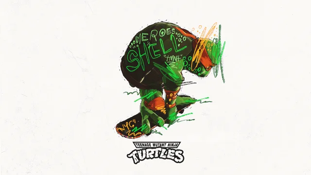 Ninja Turtle Shell Background