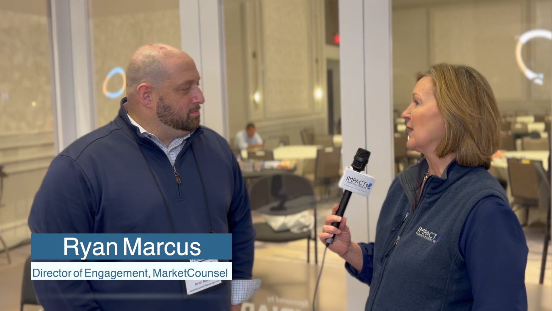 Ryan Marcus of MarketCounsel speaks with Marie Swift - SwiftCam at the 2023 T3 Conference on Vimeo