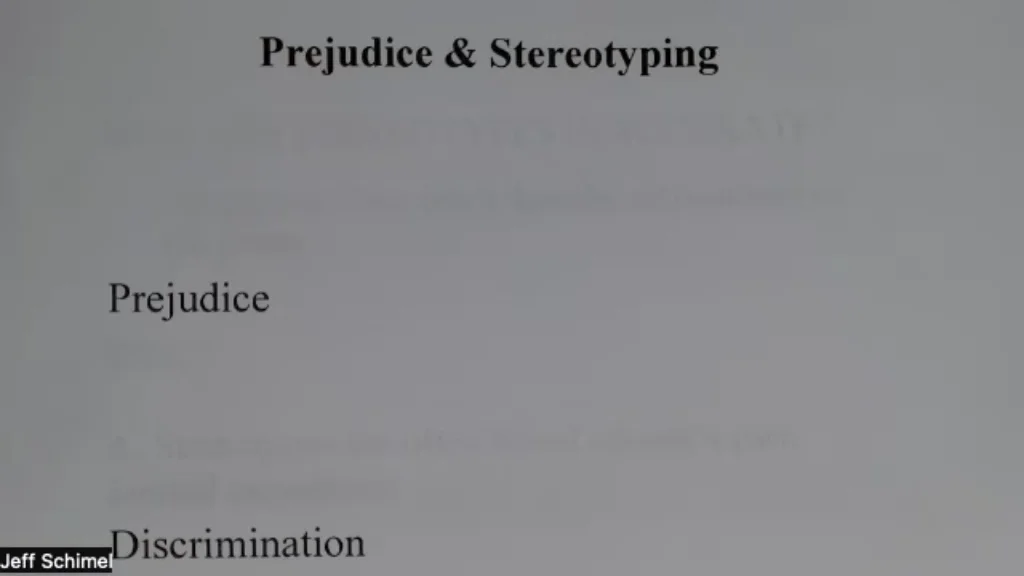 Prejudice video lecture Part 1.m4v on Vimeo