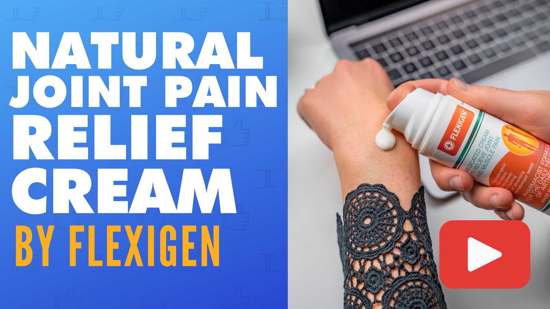 Natural Joint Pain Relief Cream by Flexigen on Vimeo