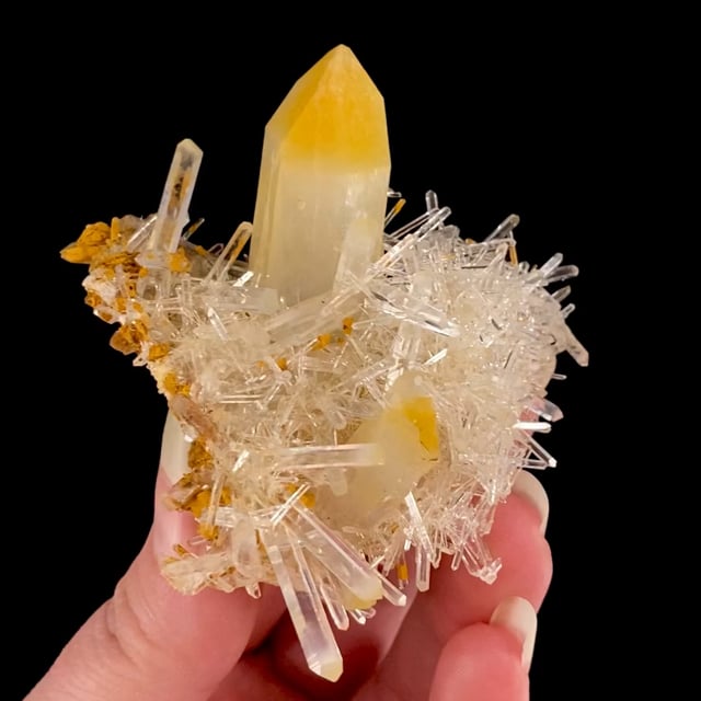 Quartz (''Mango Quartz'') | Cabiche, Quípama Mun., Boyacá Dept., Colombia