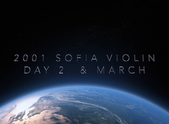2001 Sofia Violin day 2 on Vimeo