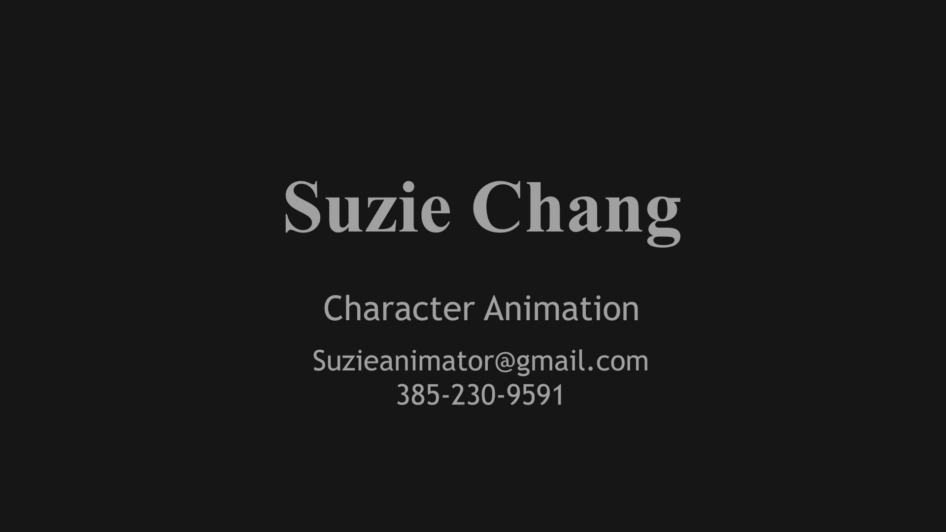 Suzie Chang 2023 Animation Reel on Vimeo