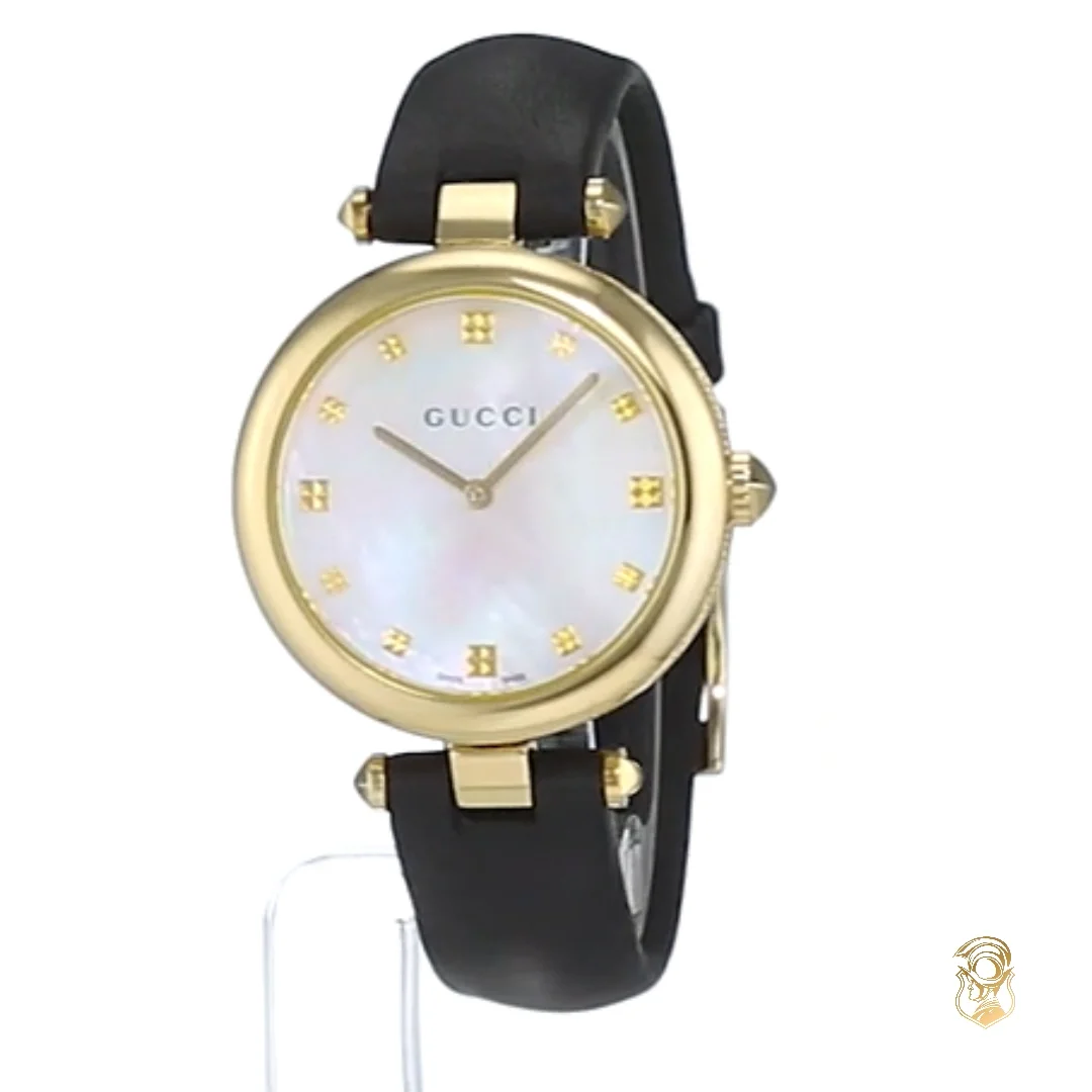 Gucci Diamantissima YA141404 Swiss Watch 32mm on Vimeo