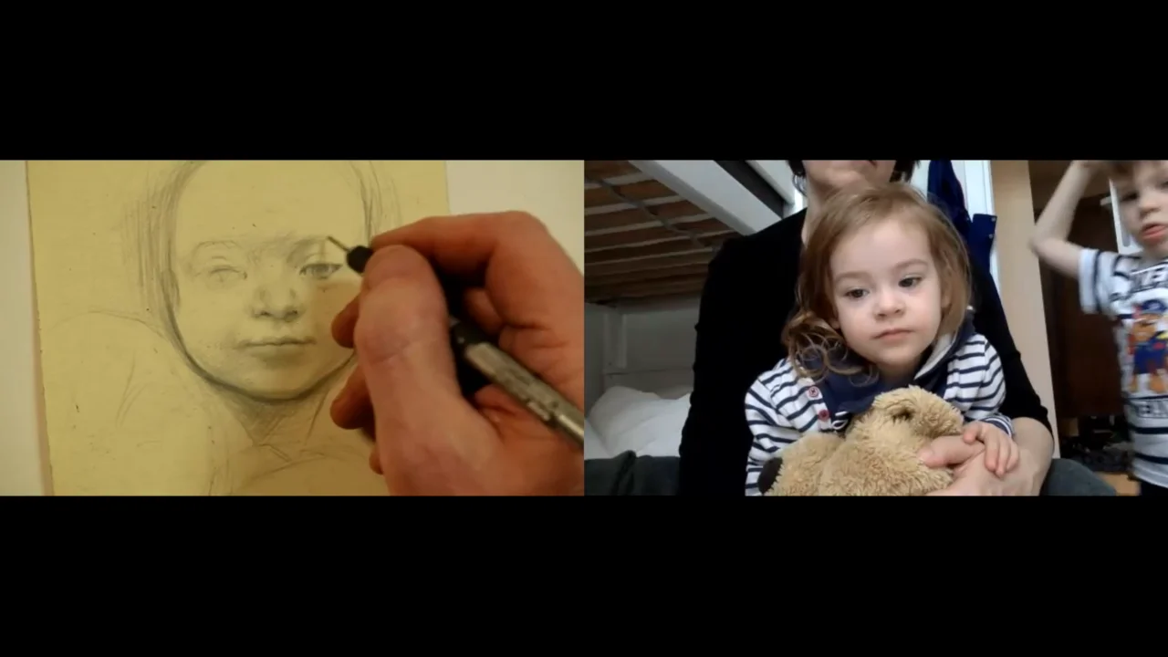 Watch Drawing Children's Portrait Online | Vimeo On Demand on Vimeo
