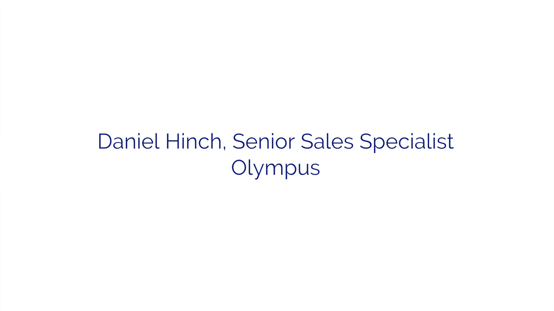 Olympus'_Daniel_Hinch_Share_His_Story on Vimeo
