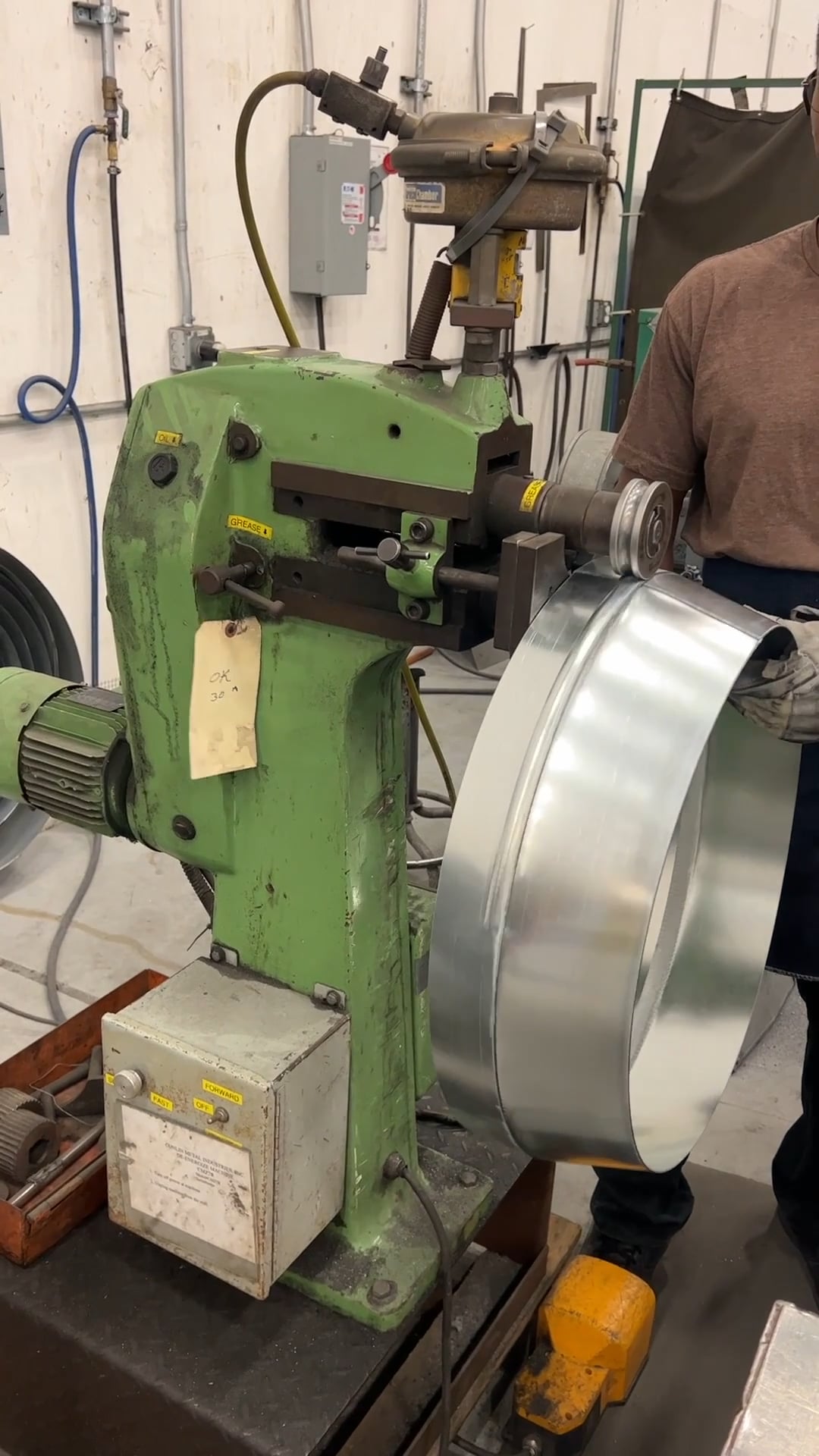 Empire CMZ-7R Power Rotary Machine with Air cylinder on Vimeo