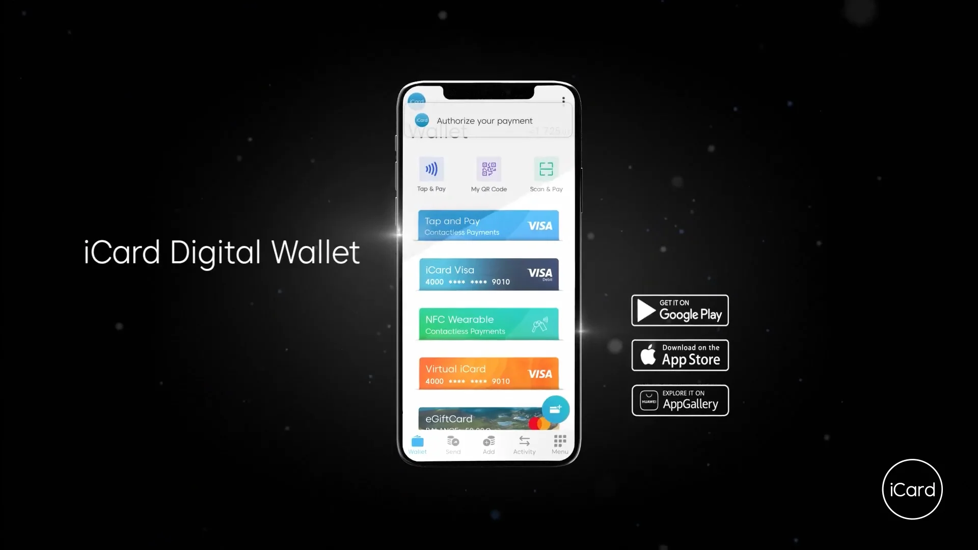 Enjoy freedom in payments with iCard digital wallet on Vimeo