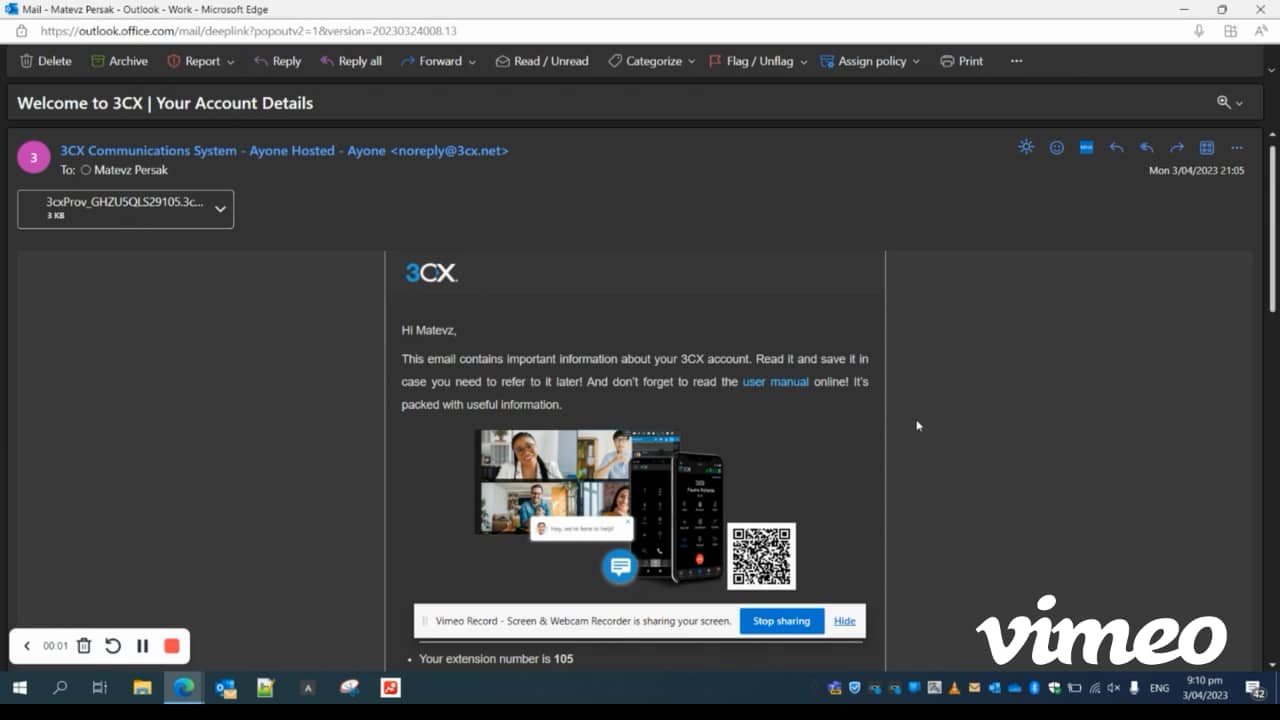 3cx Client Setup (Copy) on Vimeo