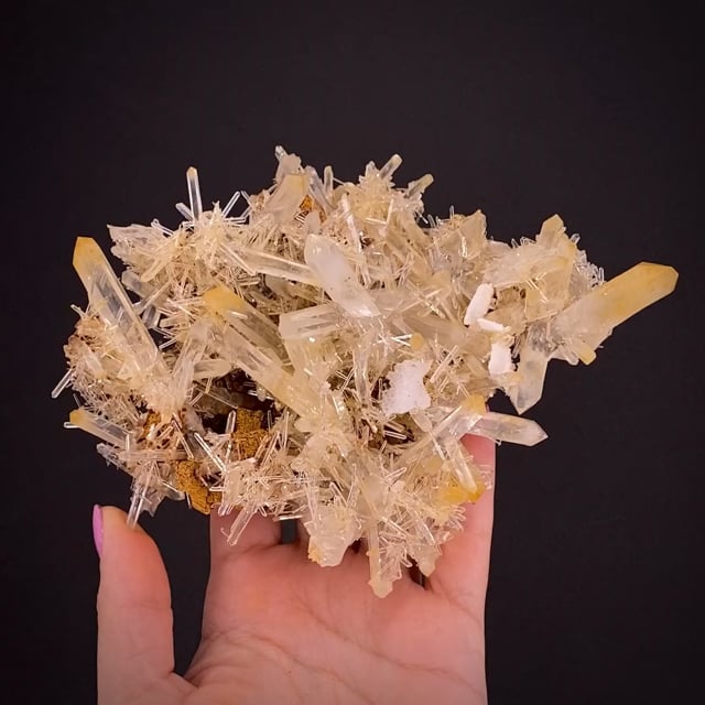 Quartz with Halloysite inclusions - MQTZ23-08 - Cabiche - Colombia ...