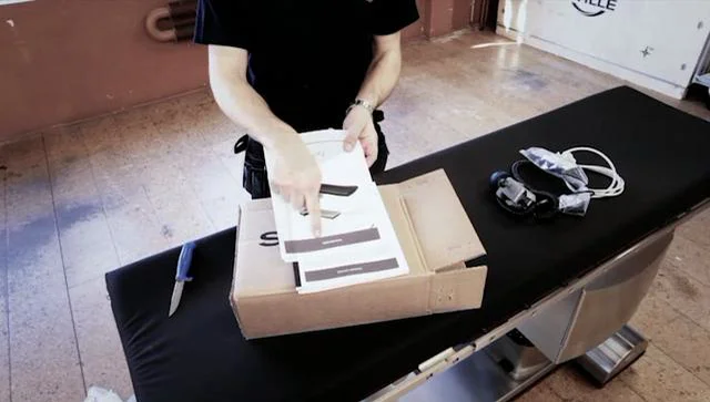 Unpacking manuals, etc on Vimeo