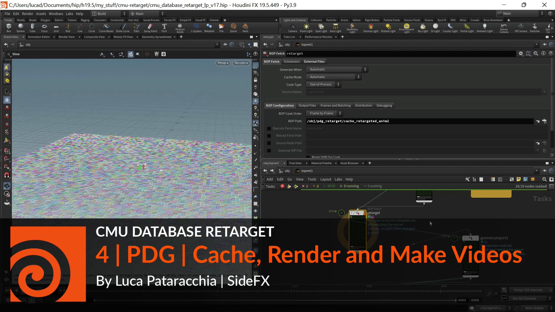 Retarget the CMU Database 4 | PDG | Cache, Render and Make Videos on Vimeo