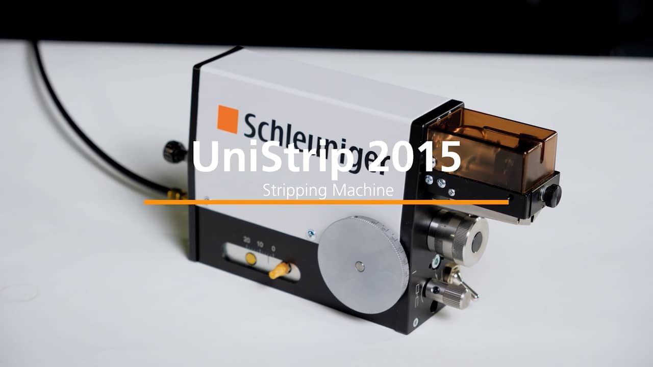 Schleuniger UniStrip 2015 Stripping Machine (English) on Vimeo