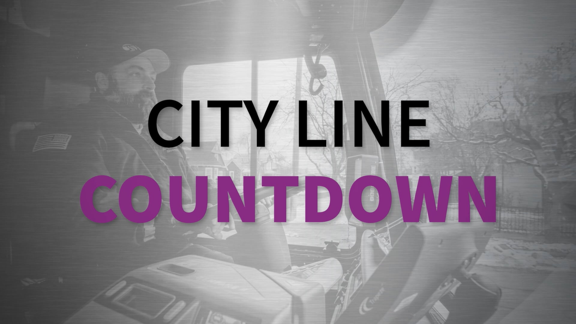 City Line Countdown #5 on Vimeo