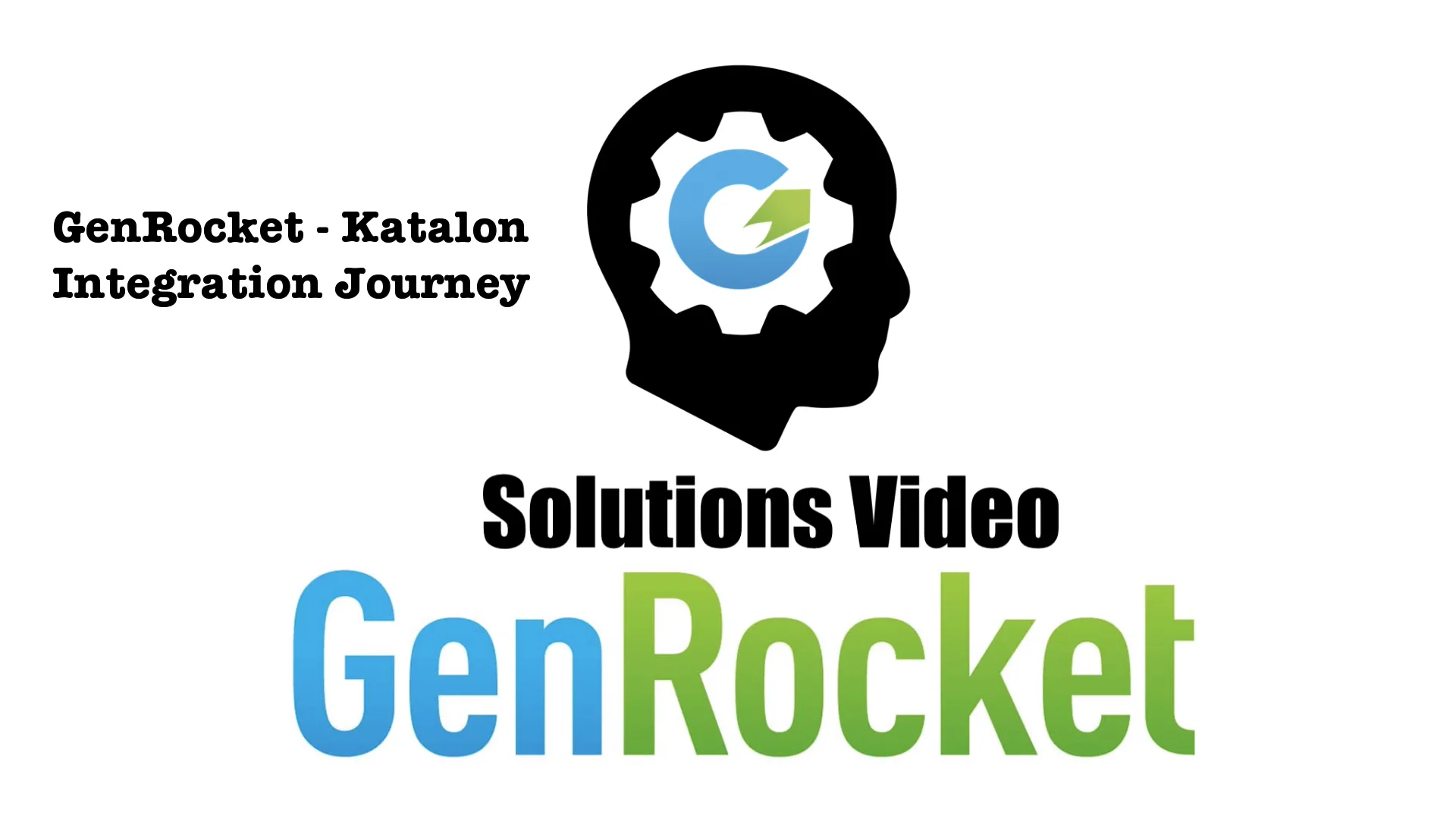 GenRocket - Katalon Integration