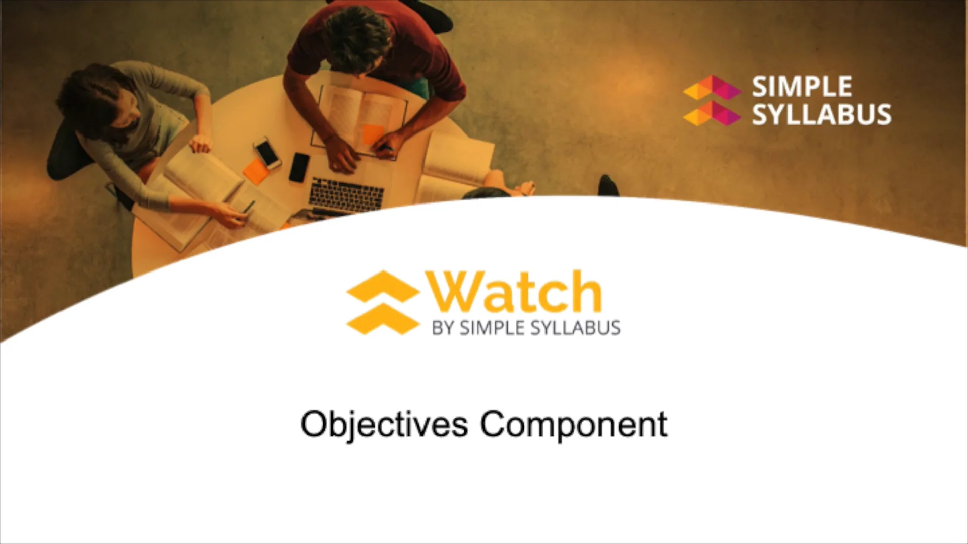 Objectives Component on Vimeo
