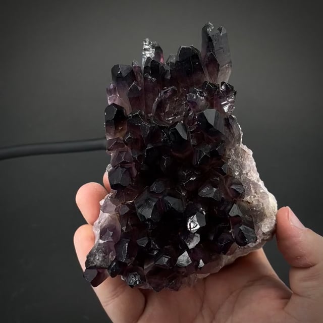 large Amethyst (California) | Kingston Range, San Bernardino Co ...
