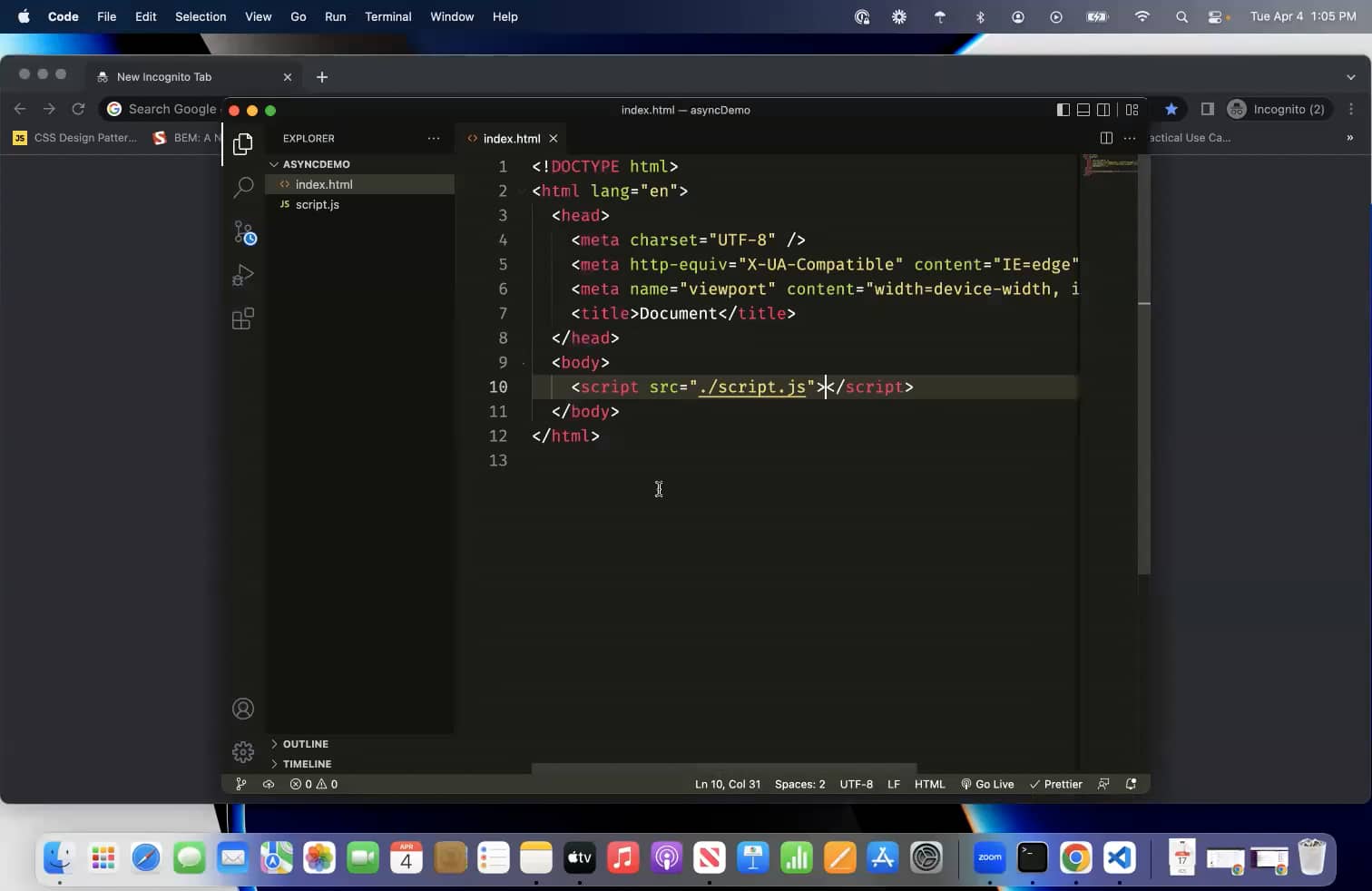 Async JS - I 2023-04-04 on Vimeo