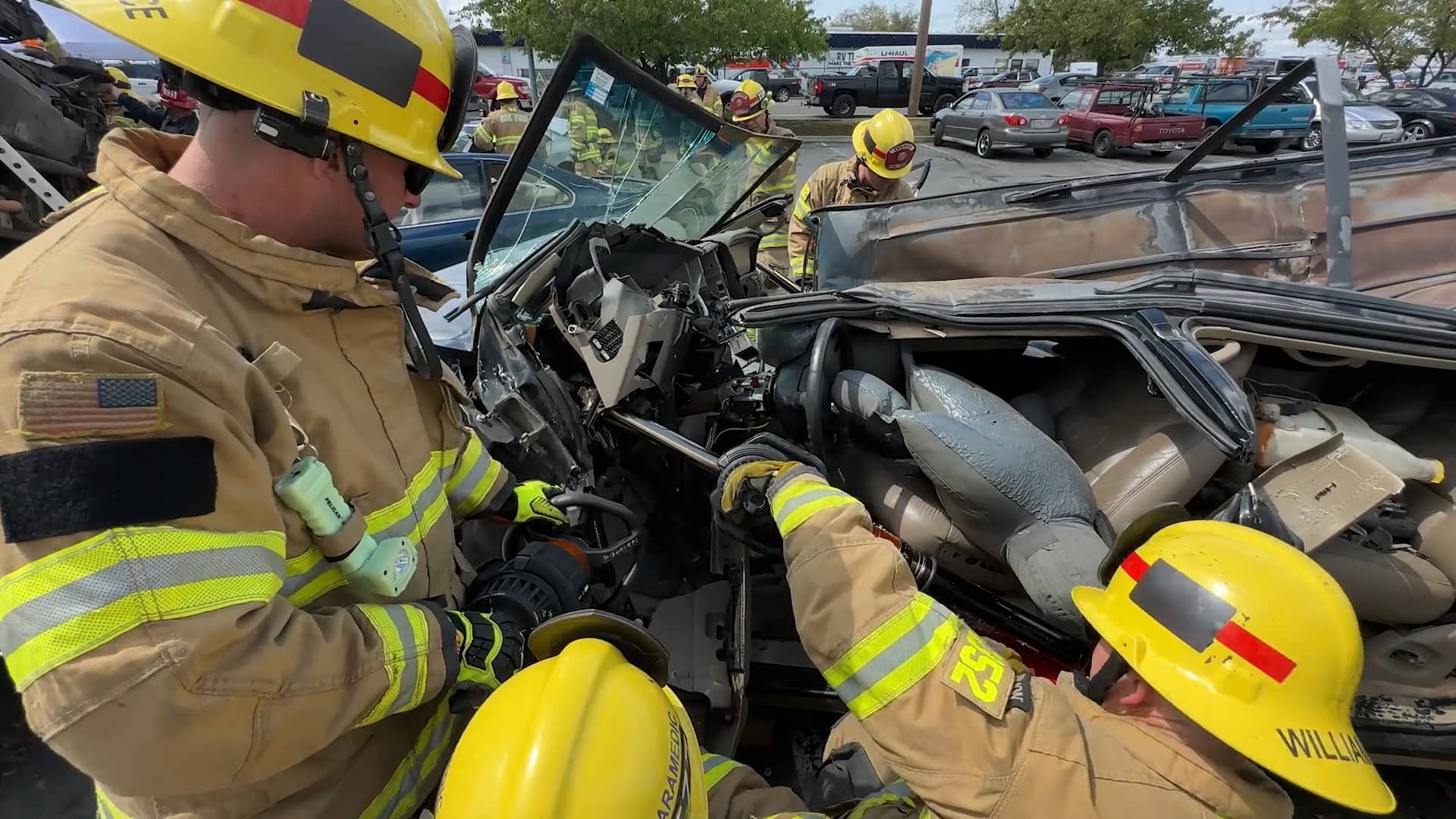 CAL FIRE - Placer County Fire Auto Extrication Training on Vimeo