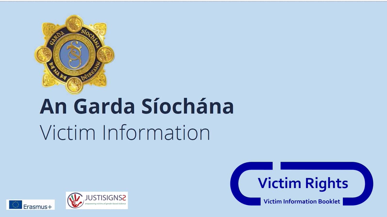 Victim information Booklet - Sign Language on Vimeo