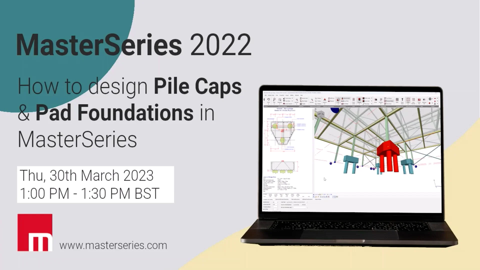 How to design Pile Caps & Pad Foundations in MasterSeries [WEBINAR ...