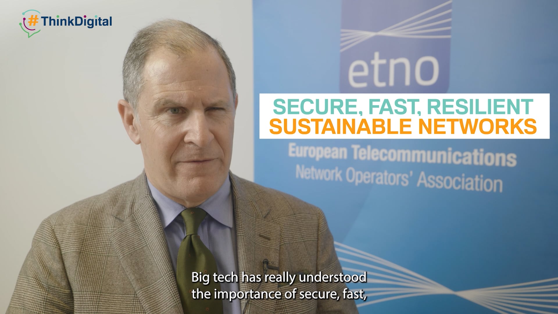 #ThinkDigital interview with Jonathan Spalter, CEO, USTelecom on Vimeo