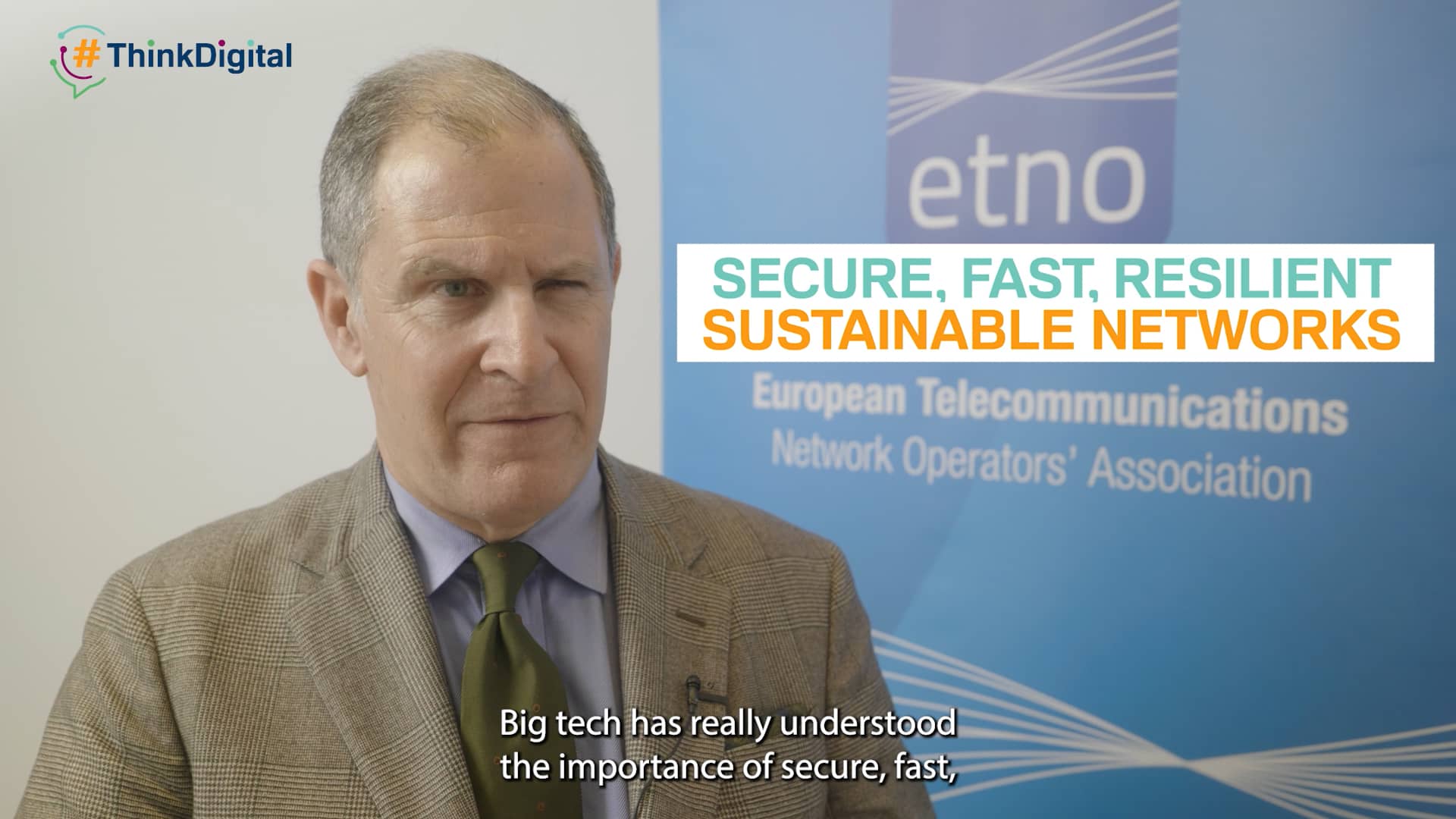 #ThinkDigital interview with Jonathan Spalter, CEO, USTelecom on Vimeo