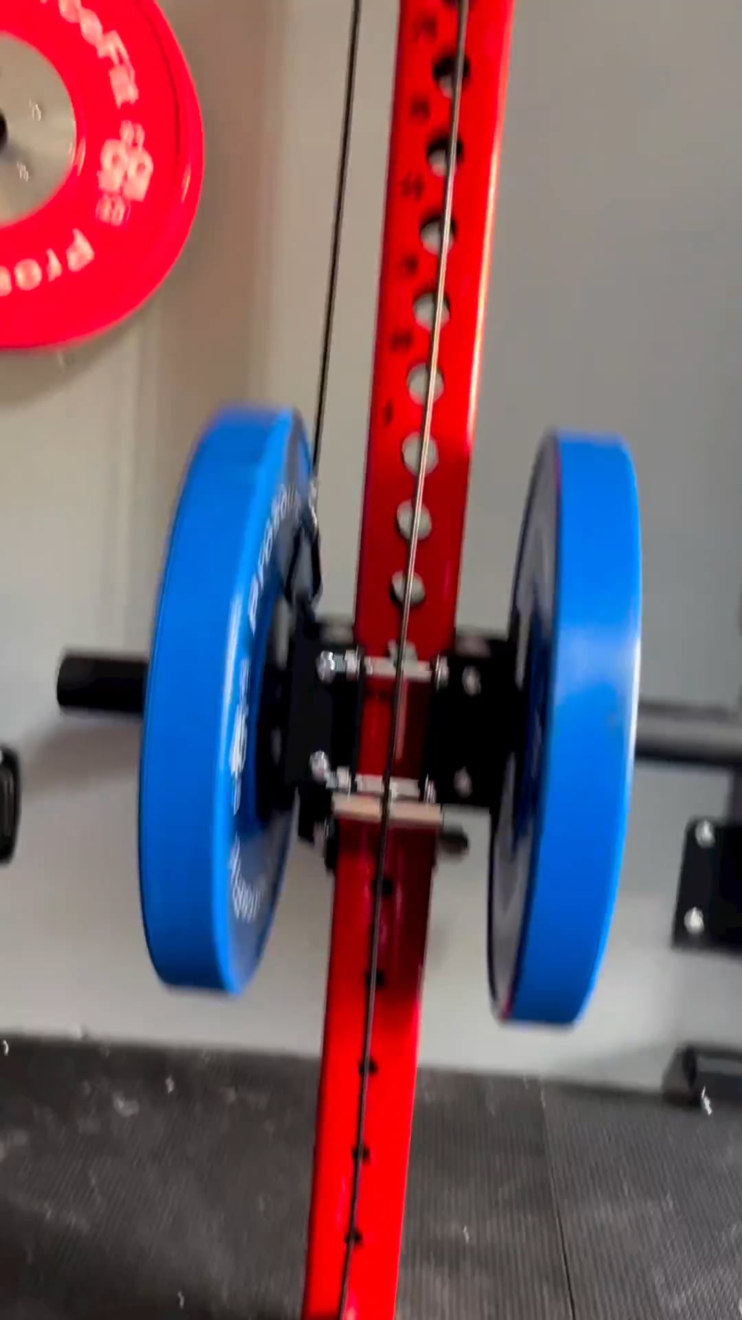 Rig Roller X: Trolley Home Gym Cable Pulley System for Power Rack on Vimeo