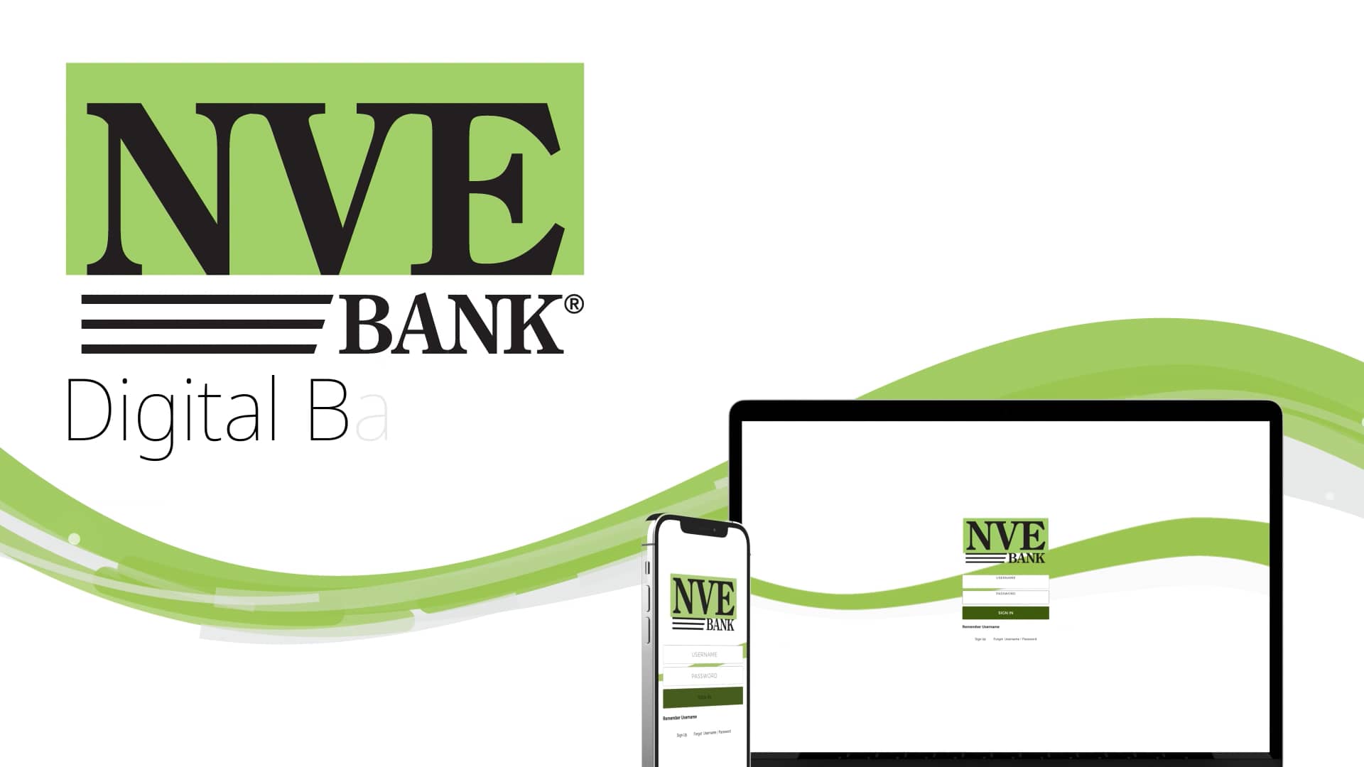 NVE Bank Digital Banking Overview on Vimeo