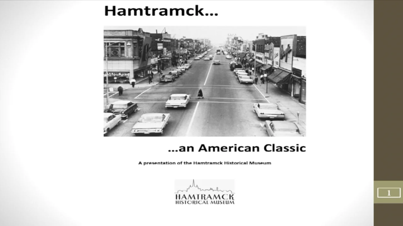 History Club Presents: History Of Hamtramck - The City Of Diversity ...
