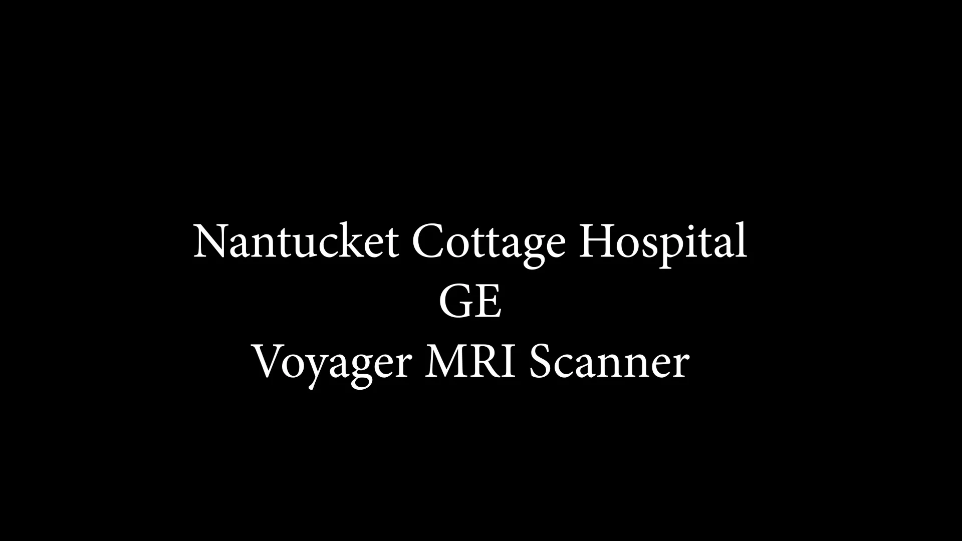 NCH's New MRI Scanner - April 2023 on Vimeo